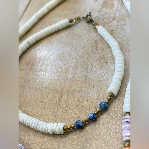 Jewelry | Sea Shell Birds Mother Of Pearl Bracelet Necklace | Poshmark